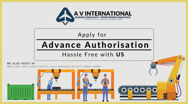Advance Authorisation Scheme | Advance License Consultants