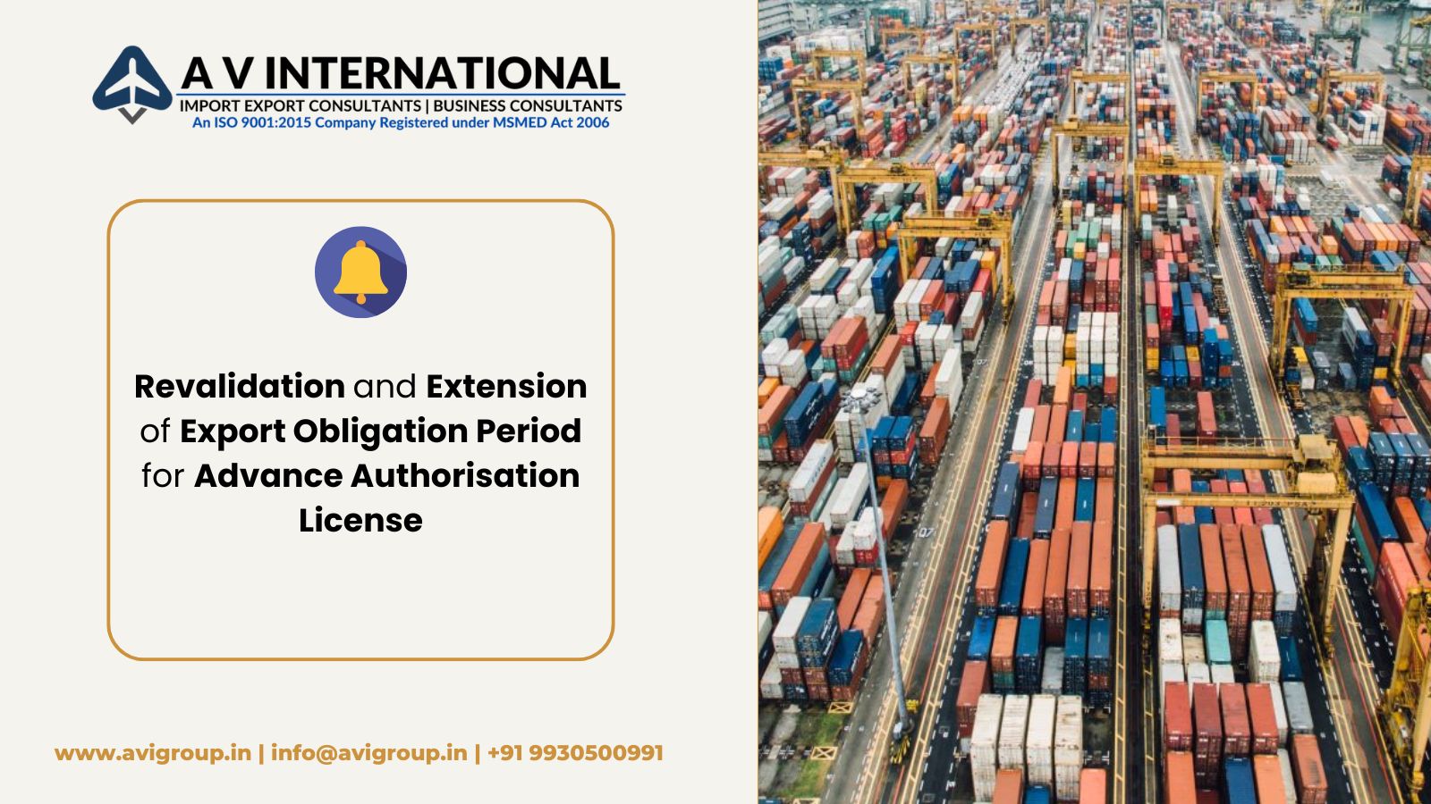 How to Extend Export Obligation for Advance Licence